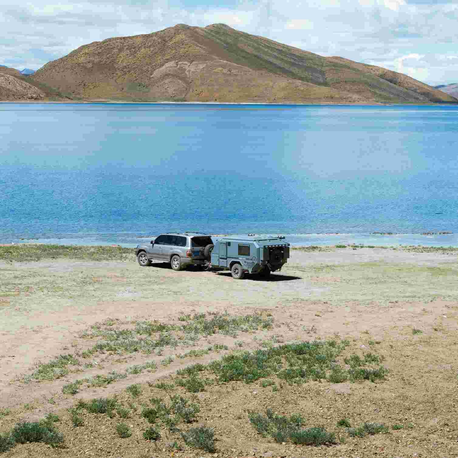 4x4 Off Road Camper Trailers NJSTAR Piccoli camper con bagno